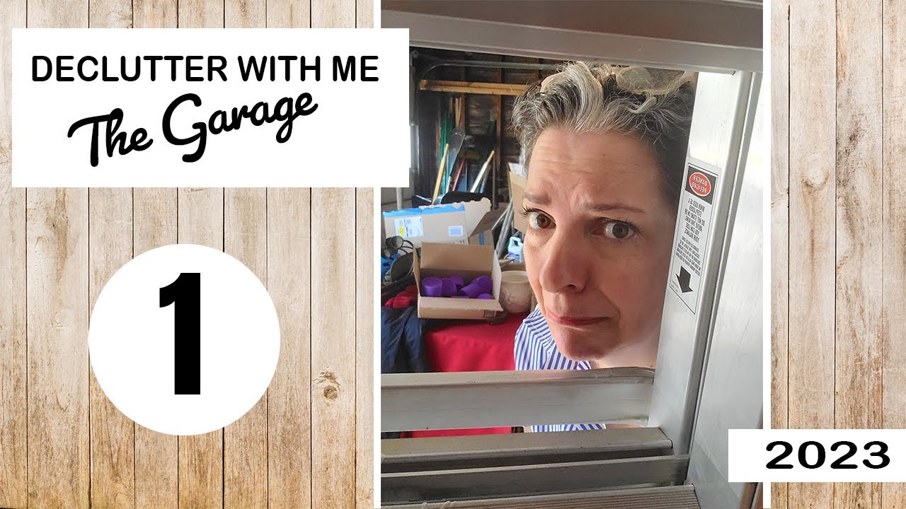 Declutter With Me || 2023 Edition || The Garage || Part 1 - YouTube