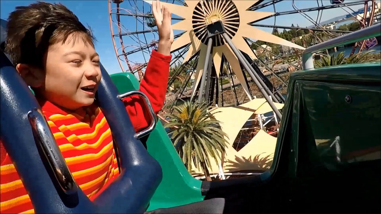 Maxwell goes to Disneyland and rides the awesome roller coaster ...