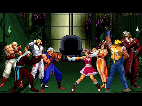 [KOF Mugen] Andy Team vs Mai, Athena, Nuclear Ralf, Legend Rugal [ 4vs4 ...