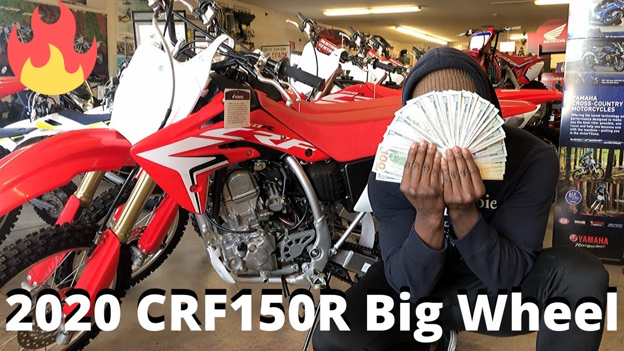 Brand New 2021 CRF150R/RB (Big Wheel) - YouTube