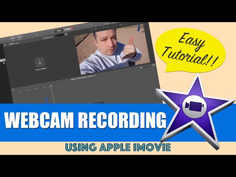 iMovie Tutorial 2015 - Recording Webcam Video | iMovie for Beginners