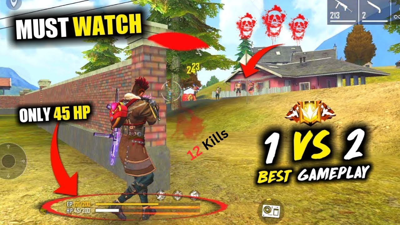 Solo Vs Duo Best Gameplay | GARENA FREE FIRE - YouTube