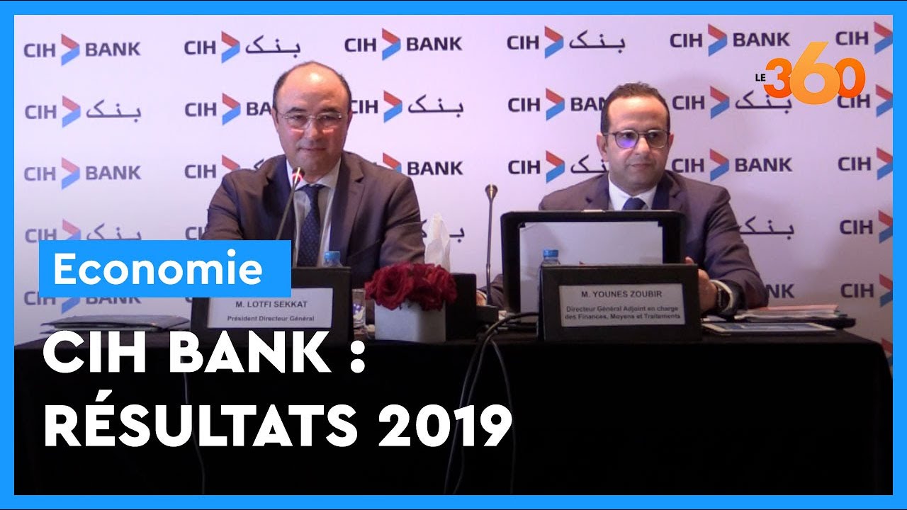 Résultats annuels : CIH BANK poursuit son progrès. - YouTube
