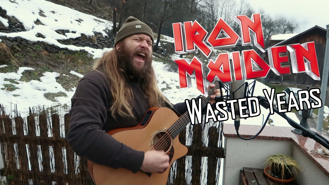 Iron Maiden - Wasted Years (Acoustic Cover) - YouTube