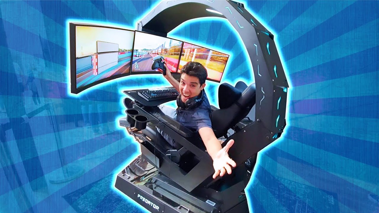 ESTA SILLA GAMING es de OTRO NIVEL!!!!!! - YouTube