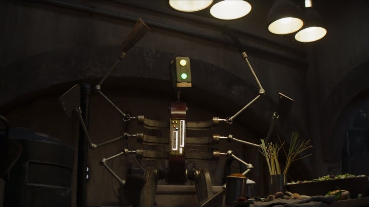 The C00 Cook Droid From Star Wars - YouTube