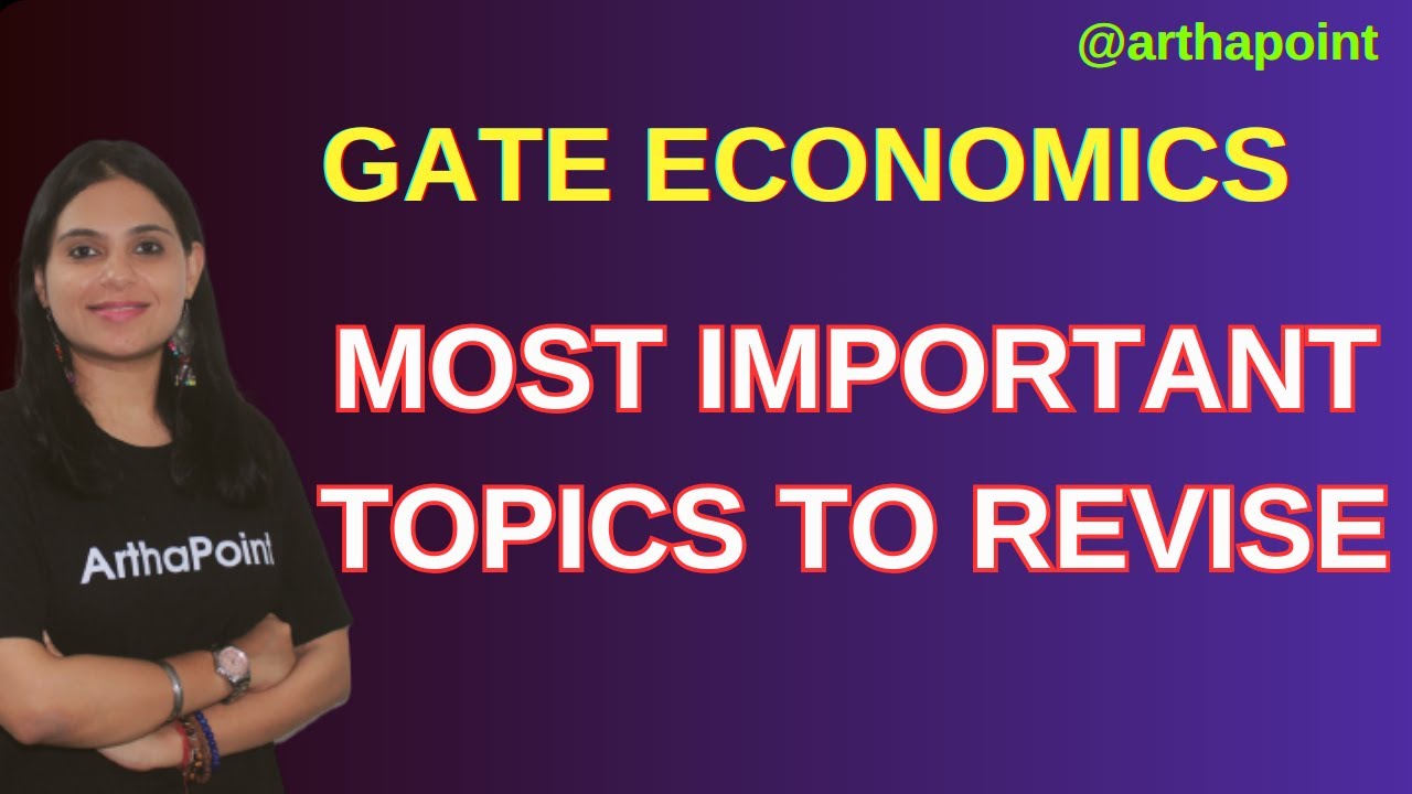GATE ECONOMICS 2025 REVISION TOPICS | GATE ECONOMICS PREPARATION | GATE ...