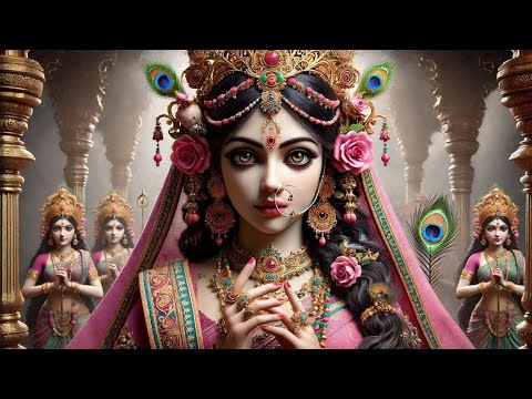 1008 times Radha Name Chanting | Radha Naam Dhun , Radha Naam Jaap # ...
