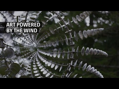 That's Amazing: Mesmerizing Art Powered Entirely by the Wind - YouTube