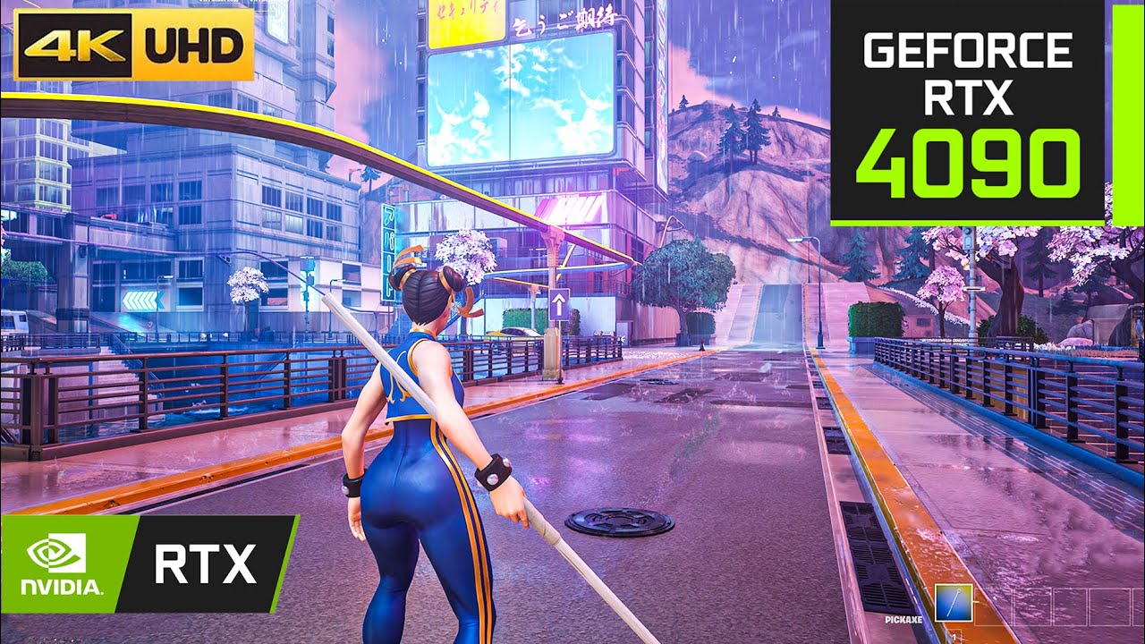 Fortnite : RTX 4090 24GB ( 4K Ultra Graphics RTX ON ) - YouTube