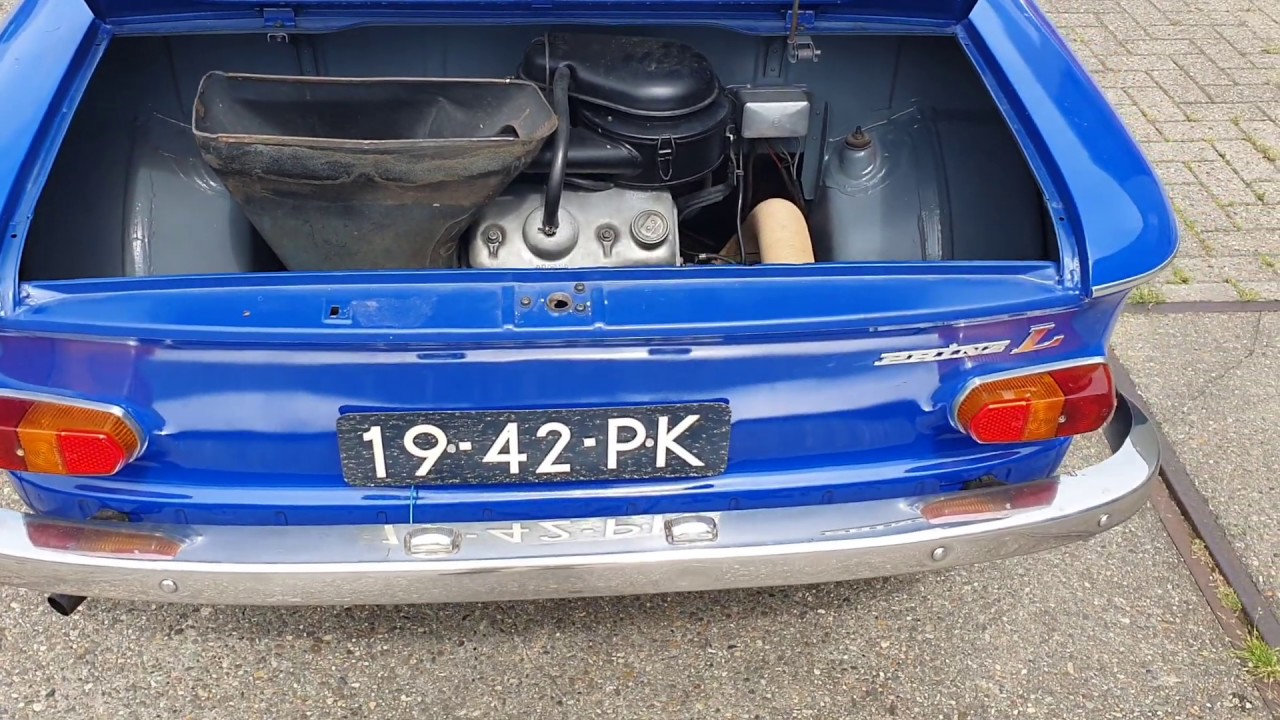 NSU Prinz 4 L, 1971, running engine - YouTube