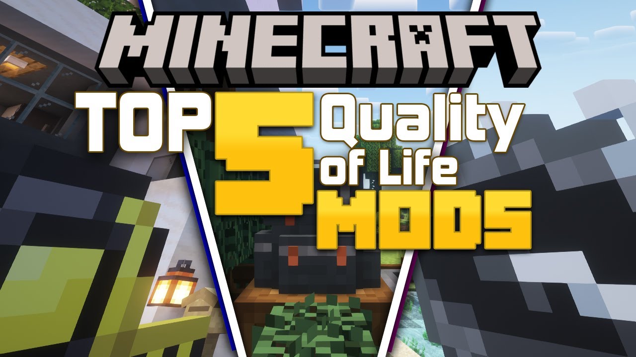 Top 5 Quality of Life Mods For Minecraft (2025) | Minecraft Will Be ...