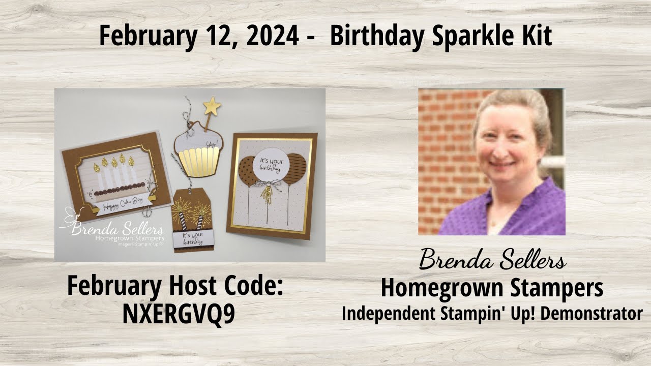 February 12, 2024 Birthday Sparkle Kit - YouTube