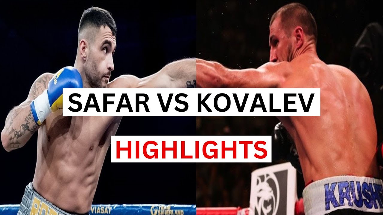 Sergey Kovalev vs Robin Safar Highlights & Knockouts - YouTube