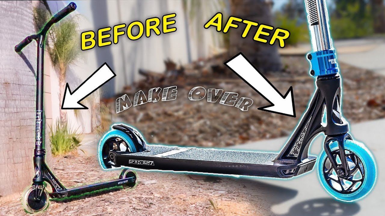 SCOOTER MAKE OVER! PART 2 - ENVY PRODIGY S7 - YouTube
