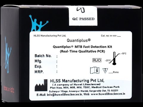 Huwel MTB FAST RT-PCR Kit: Open RT-PCR Kit for Tuberculosis (TB ...