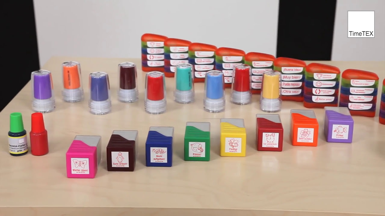 TimeTEX Siebdruck-Stempel - YouTube