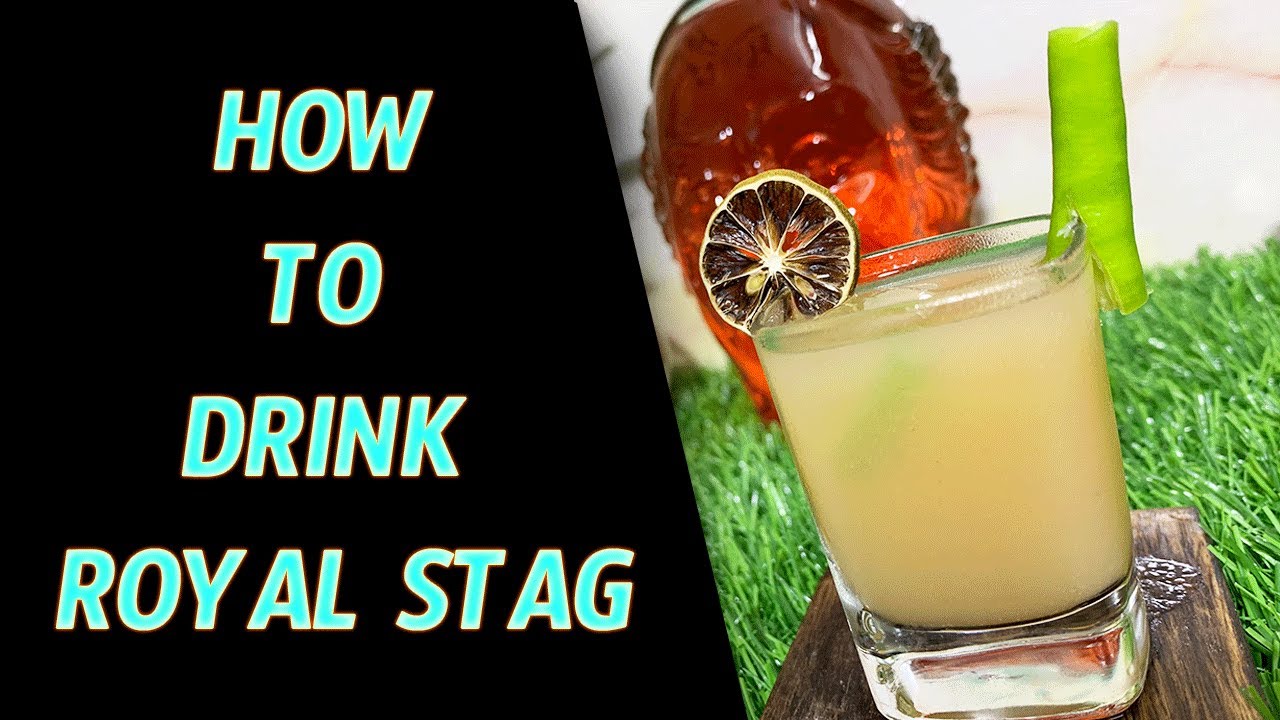 How to Drink Royal Stag with Green Chilli | How to Drink RS | Royal ...