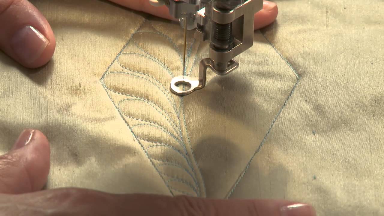 Machine Quilting Techniques: How To Fill a Tight Space With Free Form ...