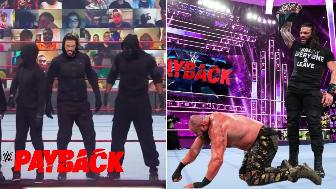 WWE PayBack 2020 Highlights Hindi Preview - Why Roman reigns is ...