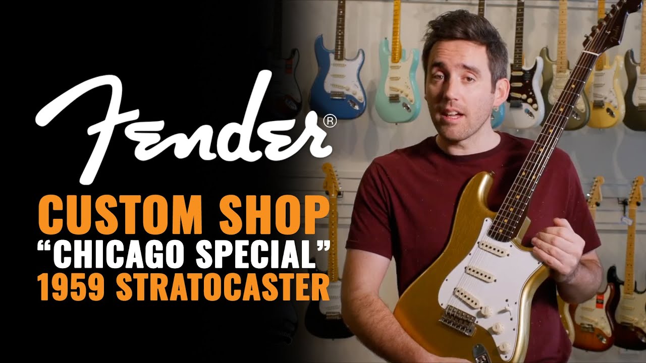 Fender Custom Shop "Chicago Special" '59 Stratocaster | CME Quick RiffS ...