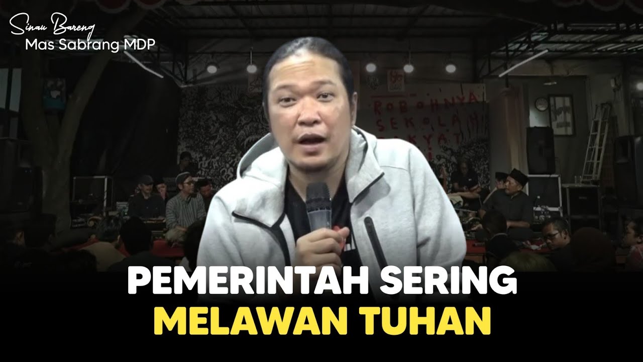 belajar masa lalu, sekarang dan masa depan - Sinau Bareng Mas Sabrang ...