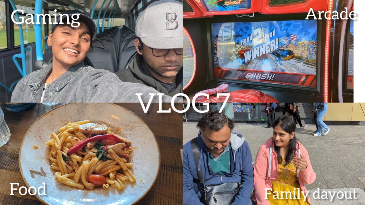 VLOG 7: ARCADE & GAMING, FAMILY DAT OUT, PASTA & PIZZA, EXHIBITION ...