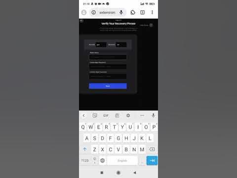 Tutorial of using Keplr Wallet Extension on Mises Browser - YouTube