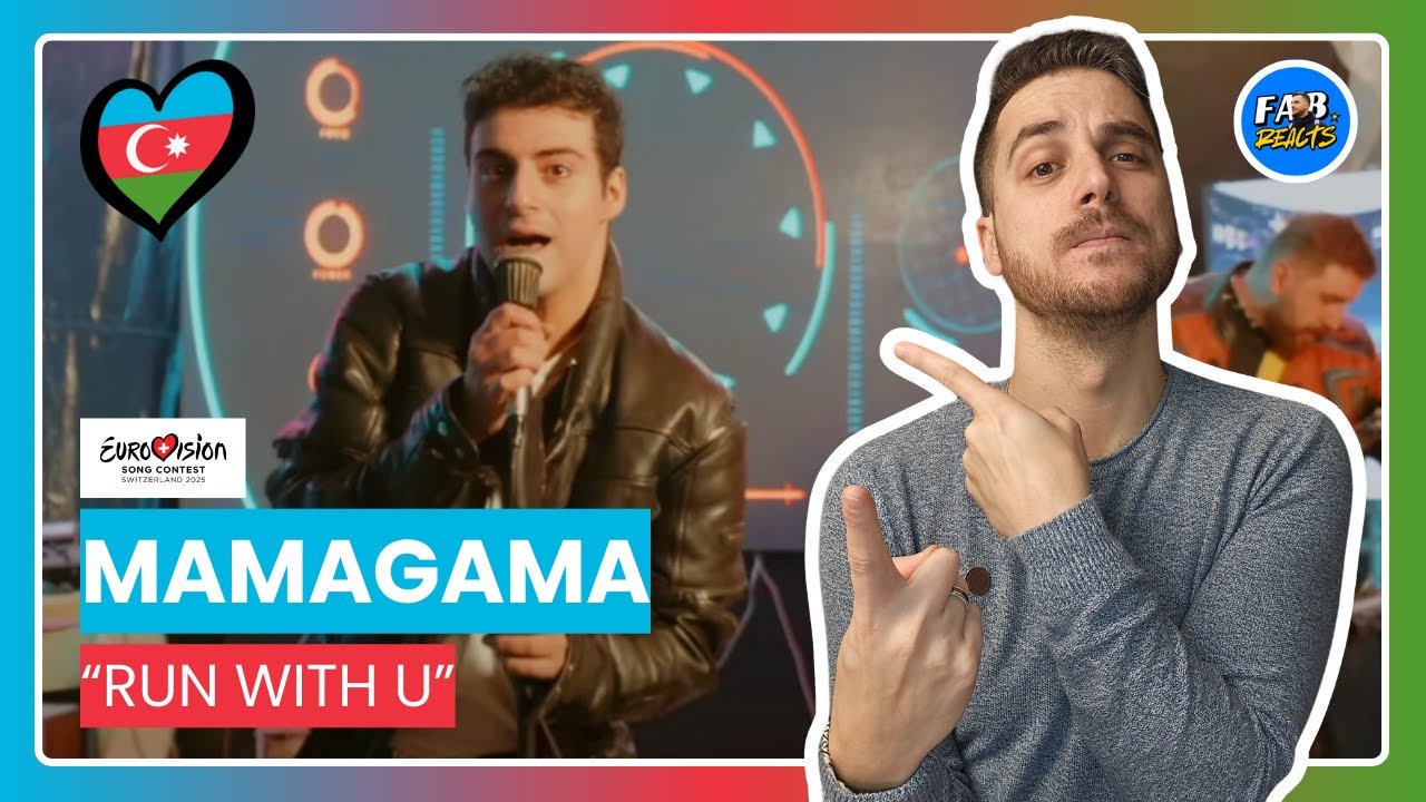 Mamagama - "Run with U" | AZERBAIJAN 🇦🇿 EUROVISION SONG CONTEST 2025 ...