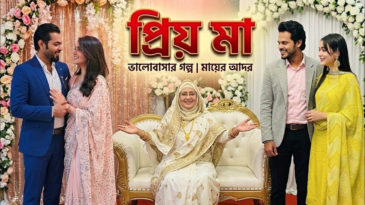priyo Ma Natok | Arfin Rumey | Sahina | Ahona | Antu Kareem | Bangla ...