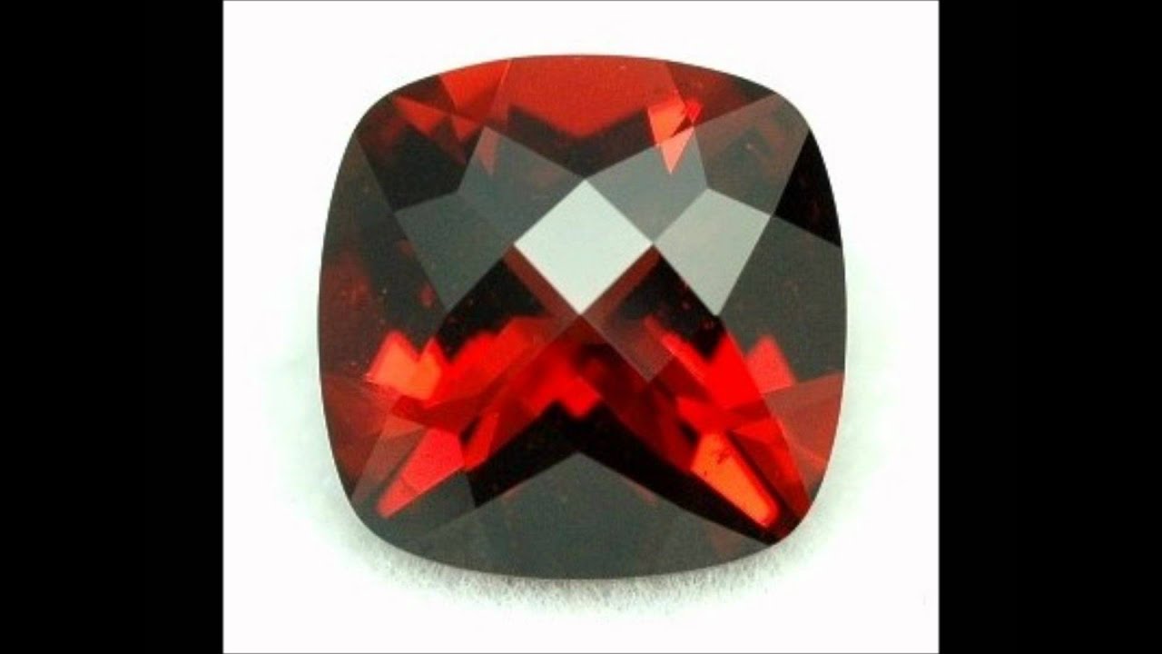 Garnet Gemstone Color - YouTube