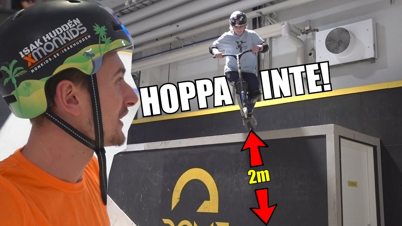 HOPPA INTE! "Du kommer bryta benet" - YouTube