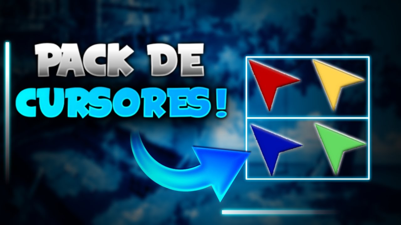 MELHOR PACK DE CURSOR PARA MOUSE - VERDINXL FF - YouTube