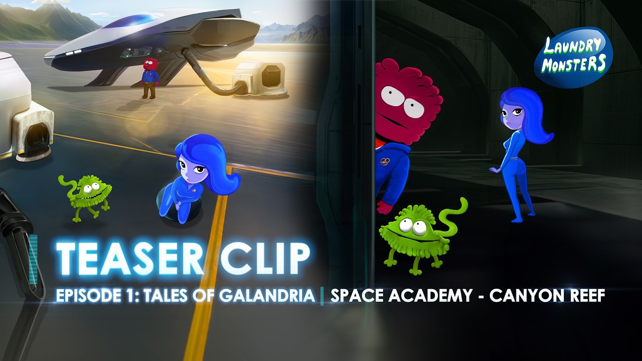 Canyon Reef Spaceship | Tales of Galandria | Laundry Monsters | Episode ...