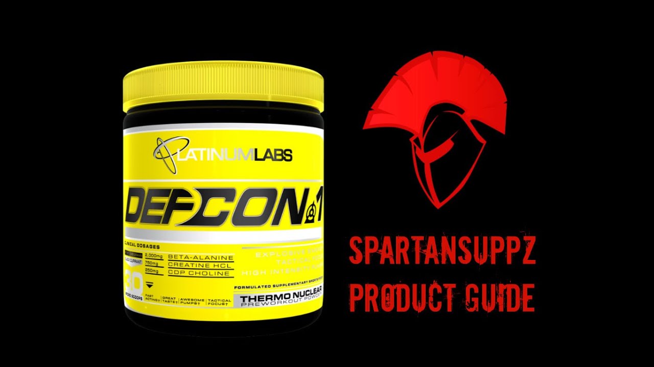 Platinum Labs Defcon 1 Pre-Workout Supplement Guide | Spartansuppz.com - YouTube