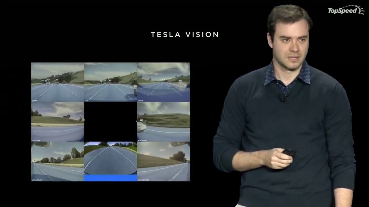 Tesla Camera Visualization and Some Example of Visual Recognition - YouTube