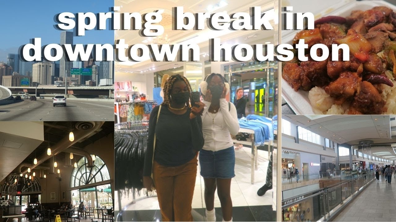 spending spring break in downtown houston - YouTube