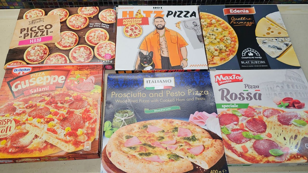Am testat pizza congelata.Este bună de ceva? HATZ PIZZA,EDENIA,ITALIAMO ...
