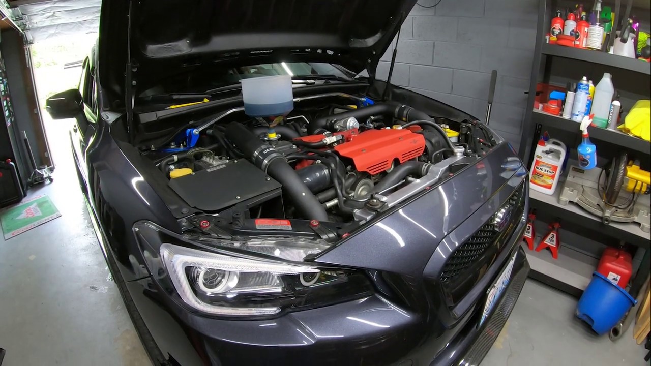 2015 Subaru STi Gets a Koyo Radiator Upgrade. Step By Step! - YouTube