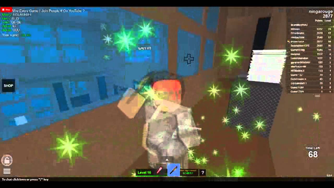 ROBLOX The Mad Murderer FULL murderer seen. -DESC- - YouTube