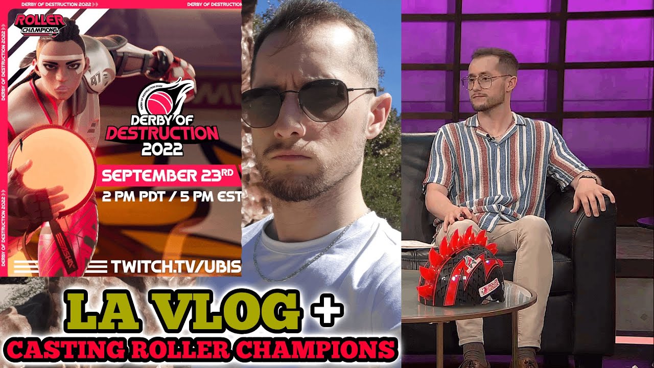 Pyrog #2 - LA Vlog + Casting Roller Champions - YouTube