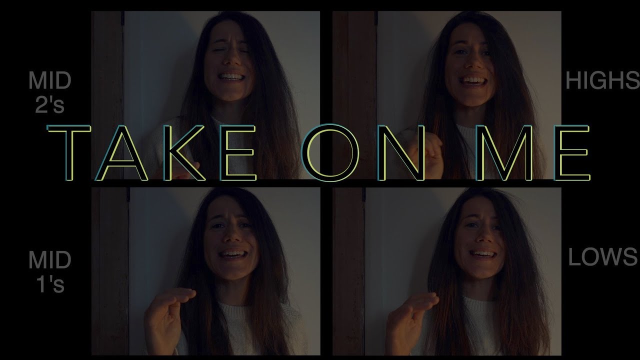 "Take On Me" - A-ha - practice video for Marsh Choir members - YouTube