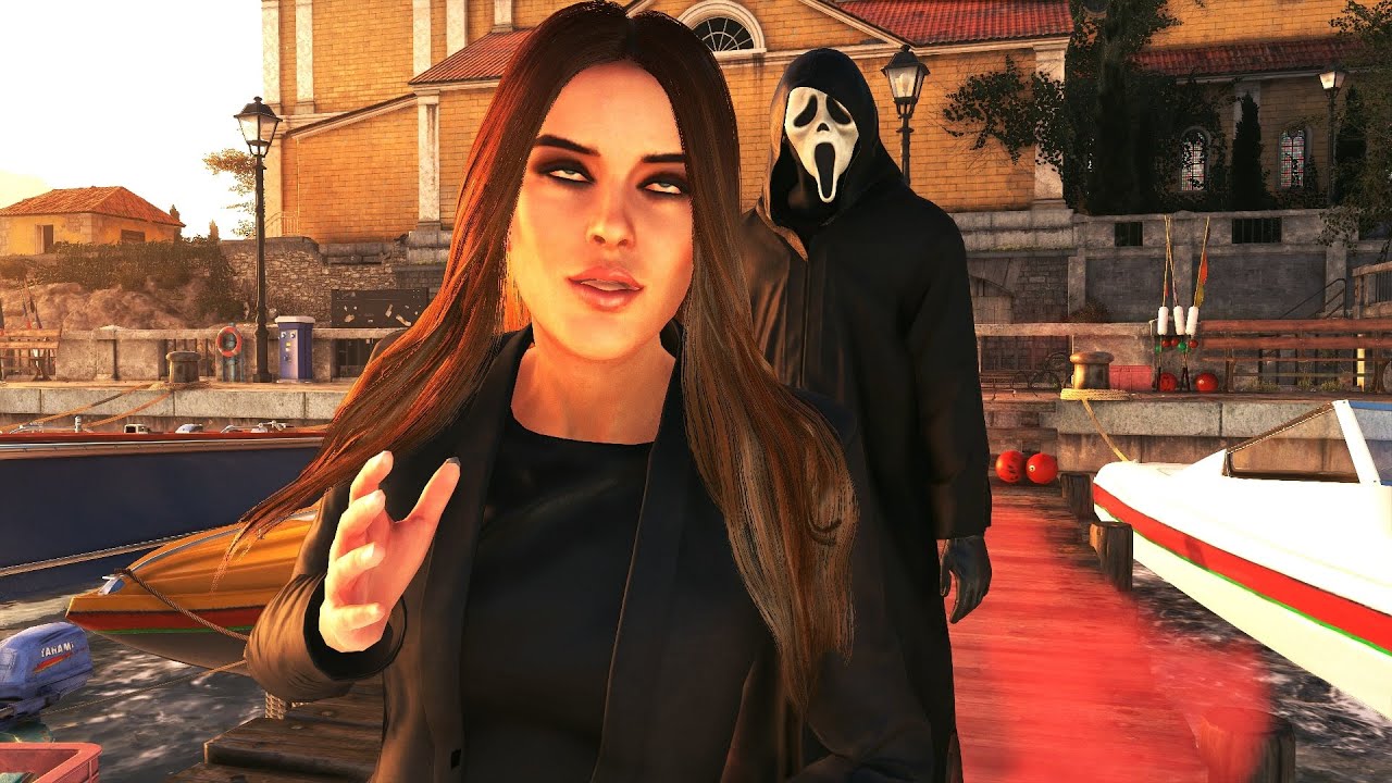 Hitman 3 Landslide Lethal Poison Suit Ghostface Kill Everyone - YouTube