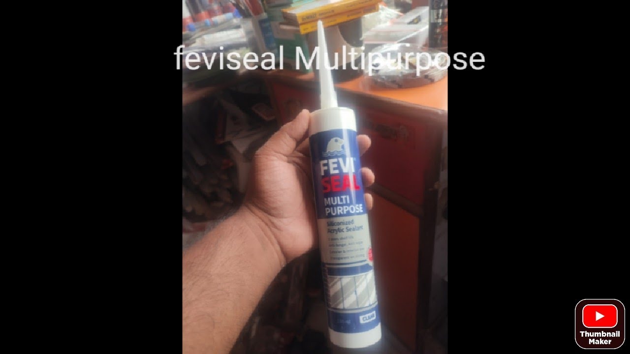 Feviseal Silicon Multipurpose. must for all repairs at home and offices ...