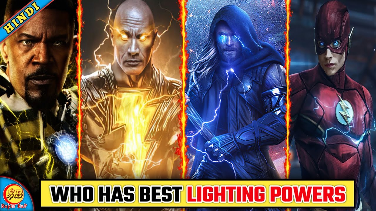 Who Has Best Lighting Powers Explained || Most Powerfull Lighting Users ...