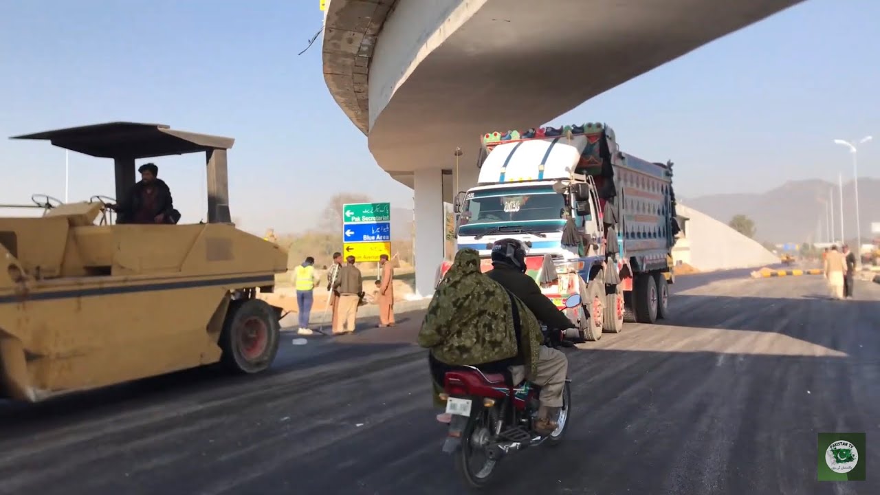 AMAZING THE MOST BEAUTIFUL INTERCHANGE OF PAKISTAN | F8 INTERCHANGE ...