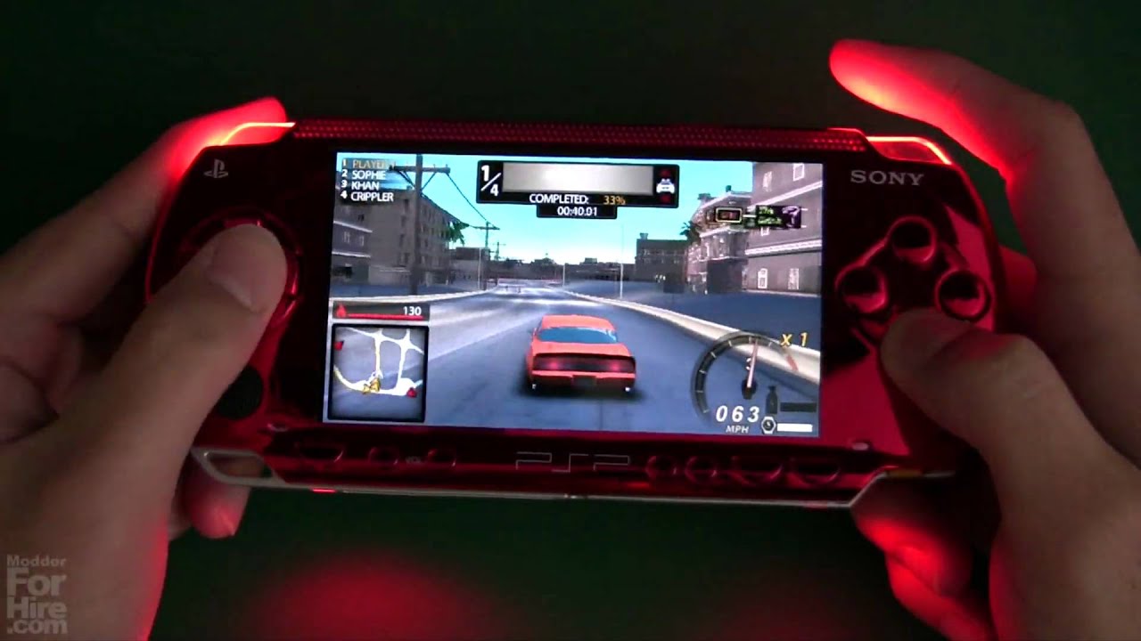 Eric's Final Modded PSP by 4dP - YouTube