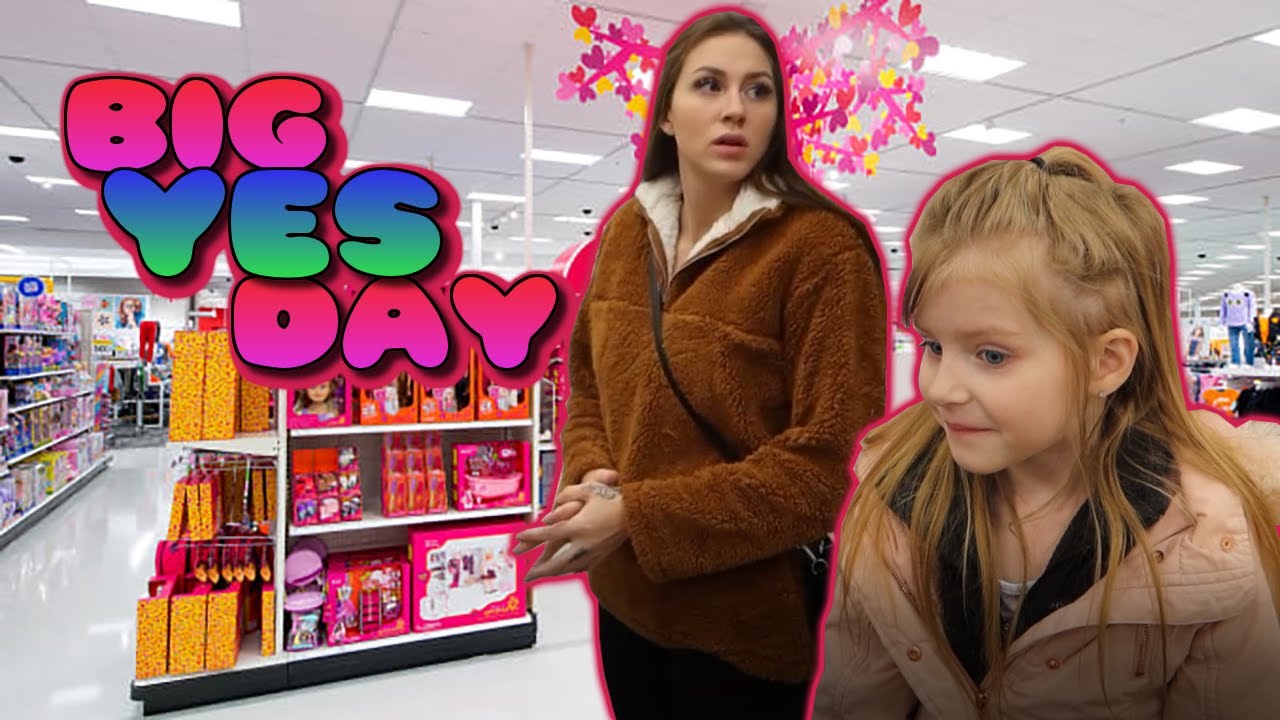 We Say Yes to Everything our Daughter Wants for 24 Hours!! - YouTube