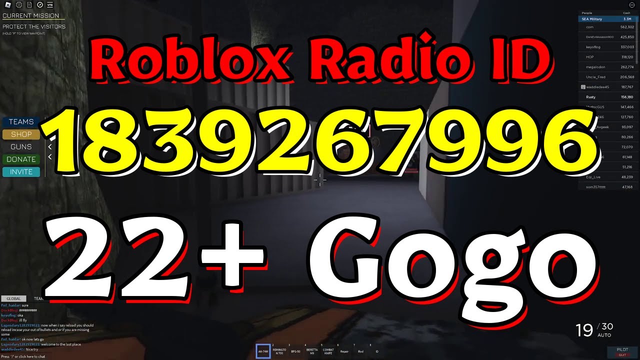 Gogo Roblox Radio Codes/IDs - YouTube