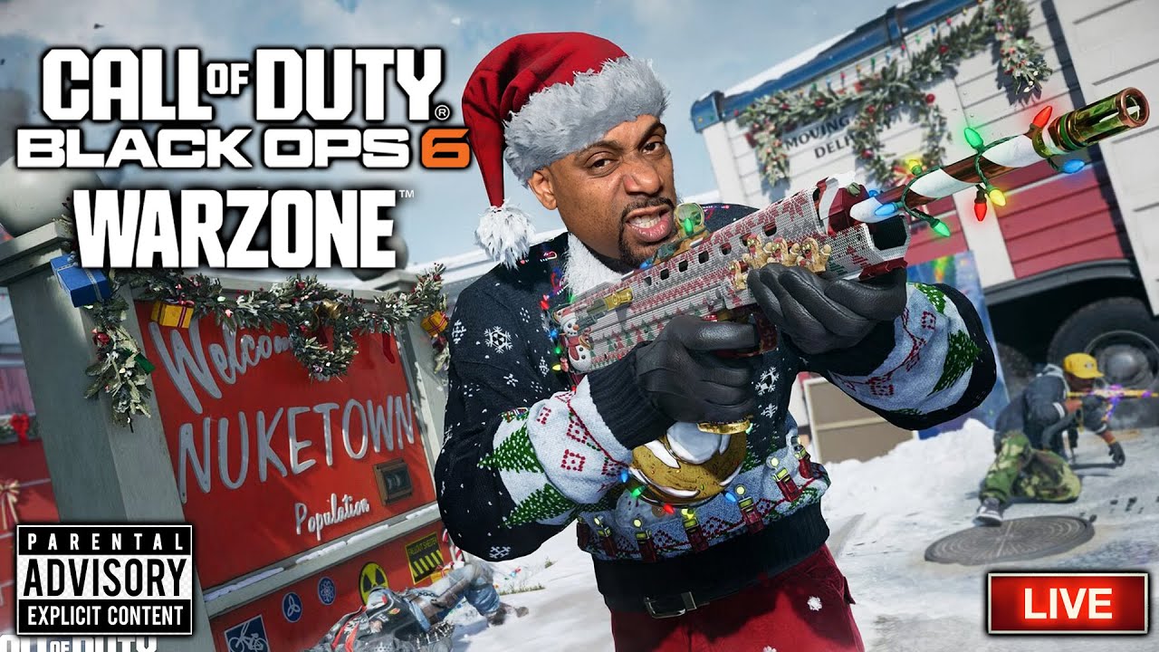 The Christmas n00bs came EARLY😈 BO6 Warzone S1 Holiday update - YouTube